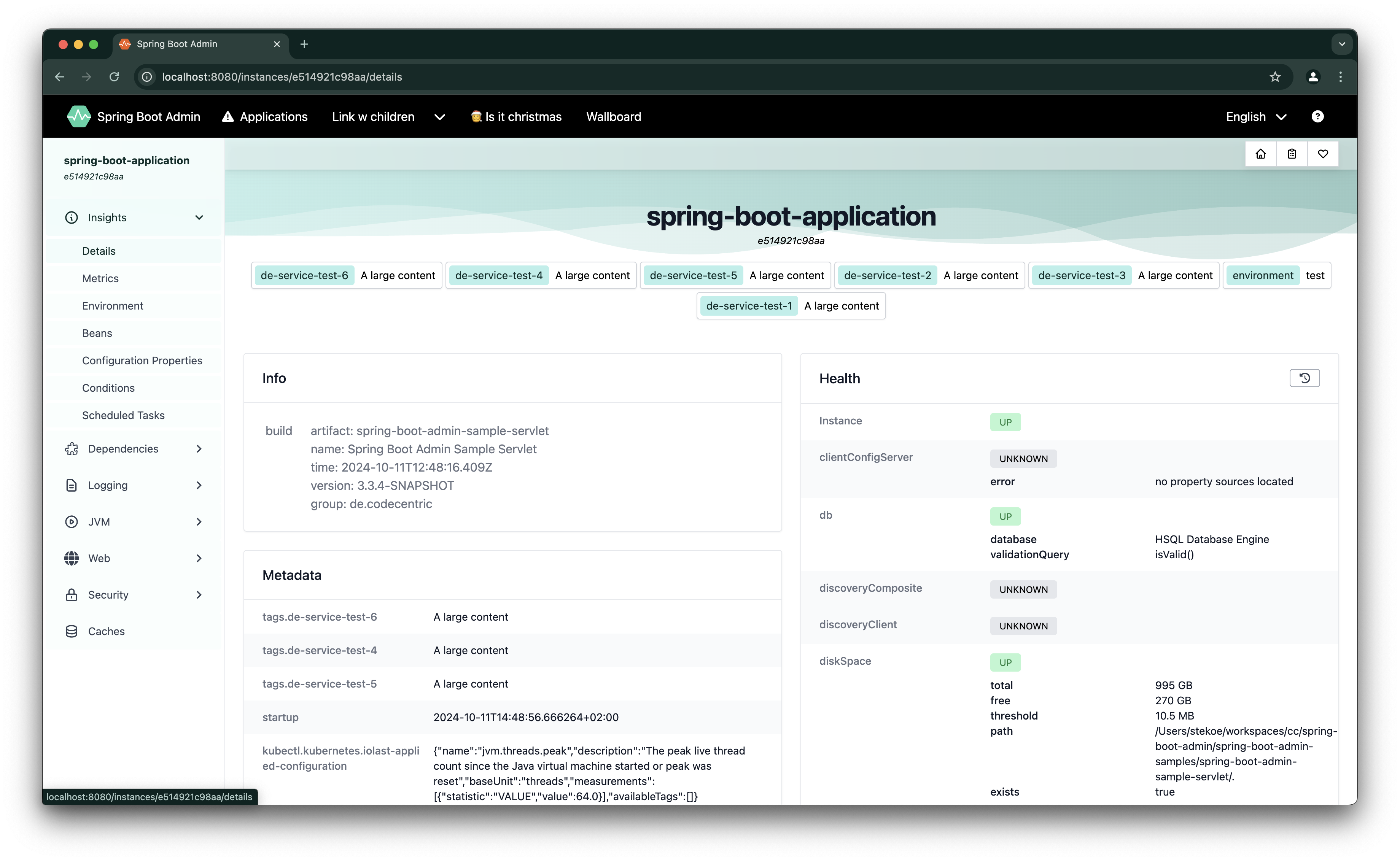 Spring Boot Admin