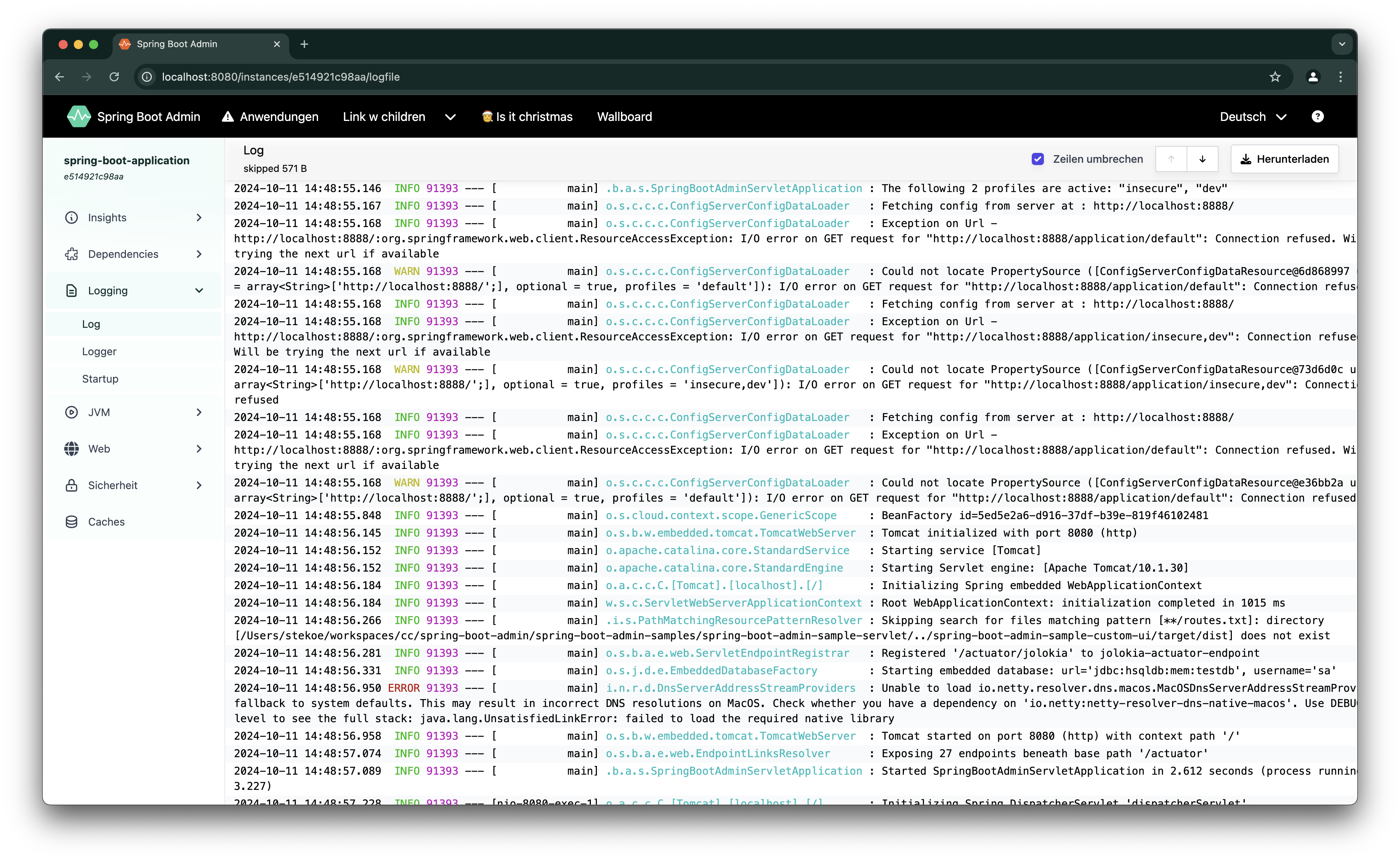 Spring Boot Admin